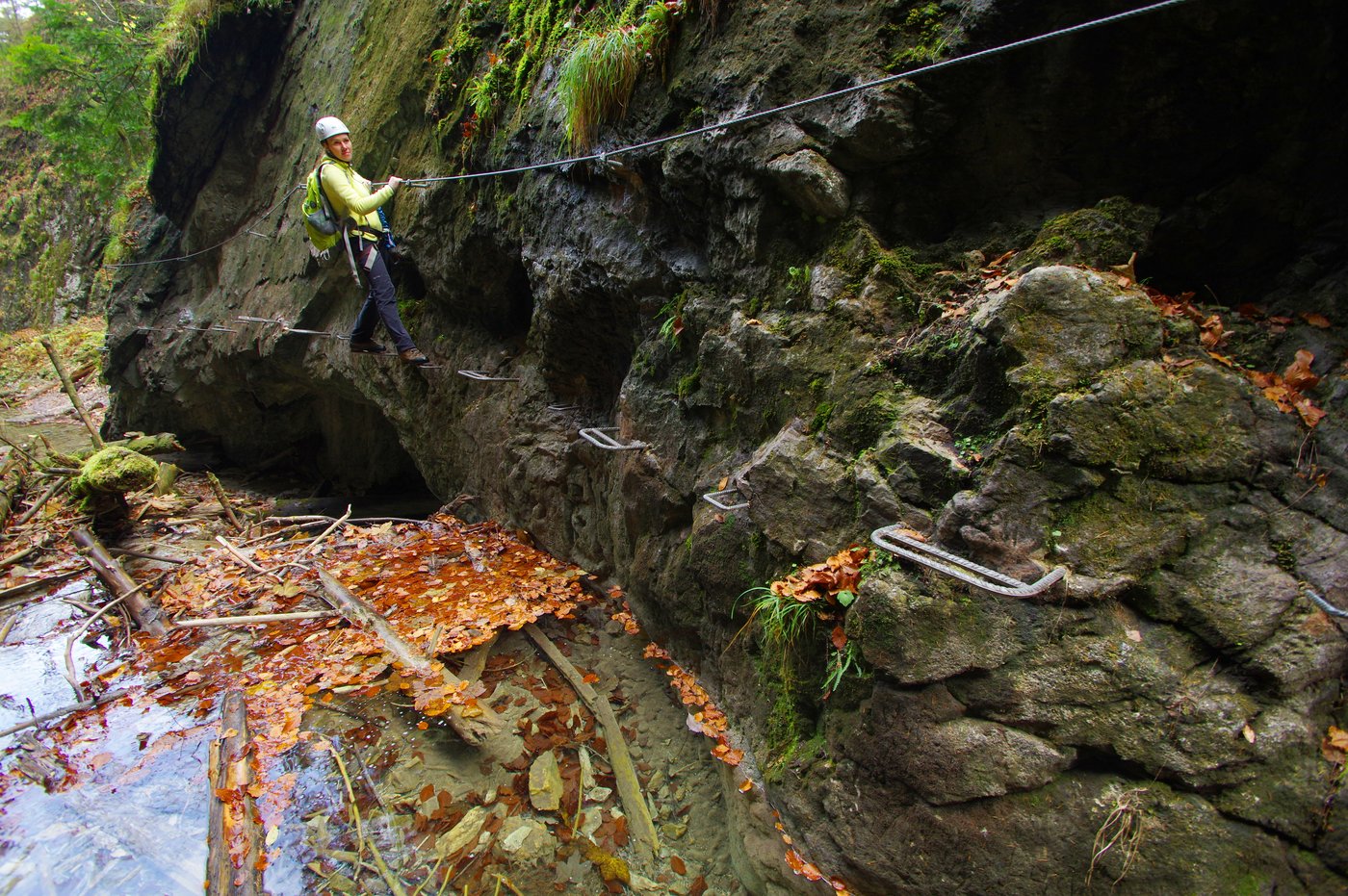 Ferrata HZS Kyseľ je od 15.6.2023 opätovne otvorená – NP Slovenský raj