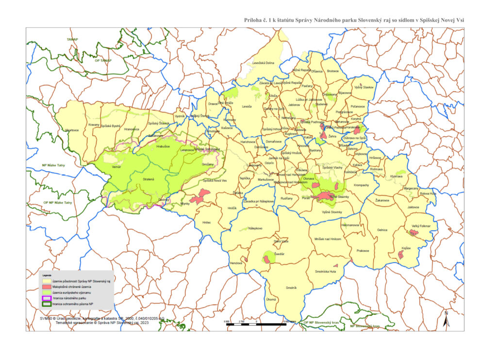 Správa NP – NP Slovenský raj